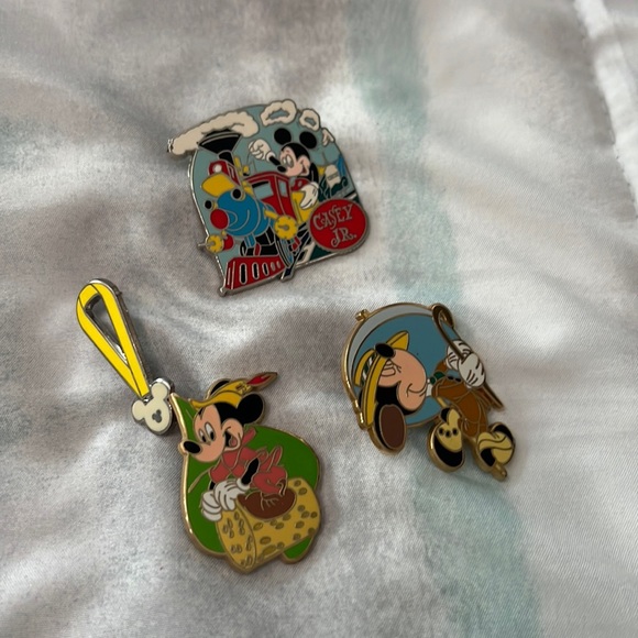 Disney | Other | Rare Mickey Mouse Pins For Your Disney Lanyard | Poshmark